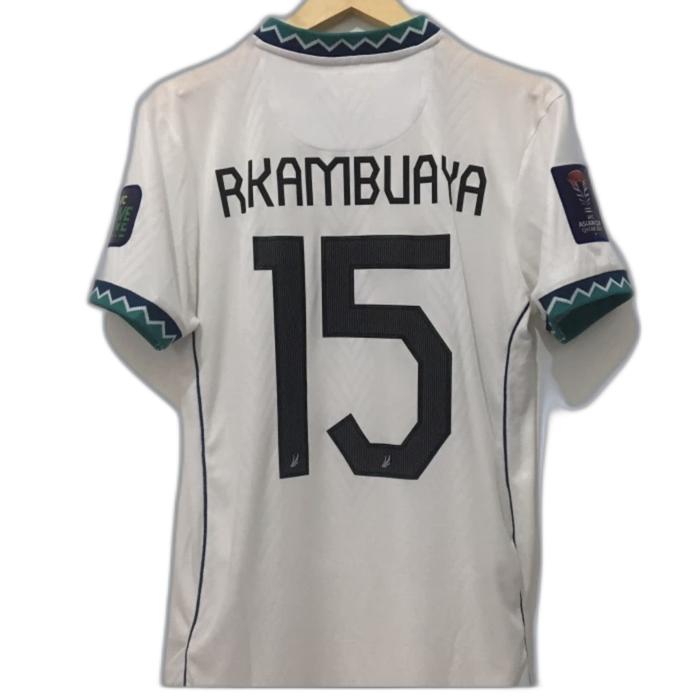 Jual Ricky Kambuaya #15 R. Kambuaya Timnas Indonesia Away Jersey PI ...