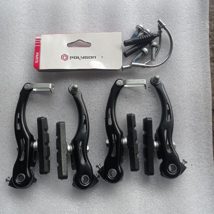 Jual rem v brake set vbrake caliper POLYGON MONARCH sepeda mtb lipat ...