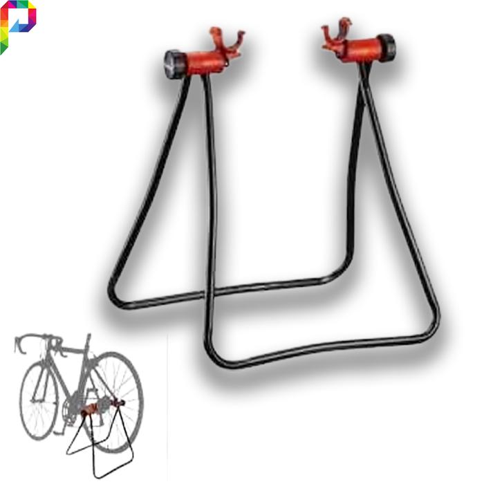 Jual Standar Parkir Sepeda Besi Lipat Segitiga Universal Paddock ...