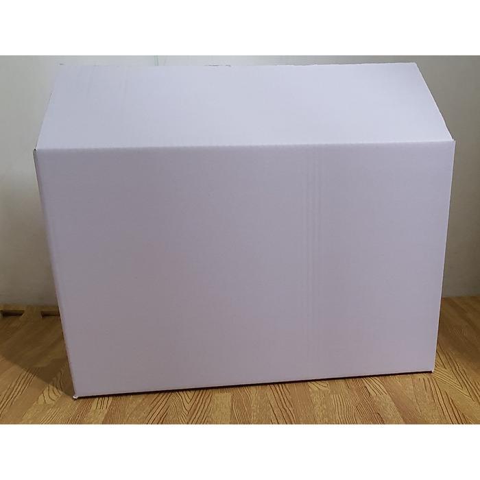 Jual Kardus Box Putih Polos Besar Ukuran 40X28X24.6 Kotak Karton ...