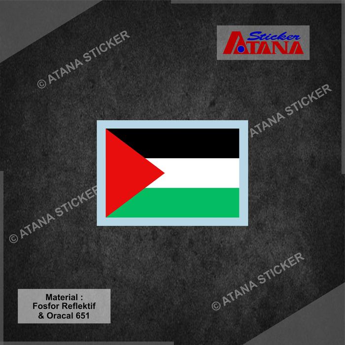 Jual Stiker Cutting Bendera Palestina Palestine Flag Masjid Aqsha Hamas ...