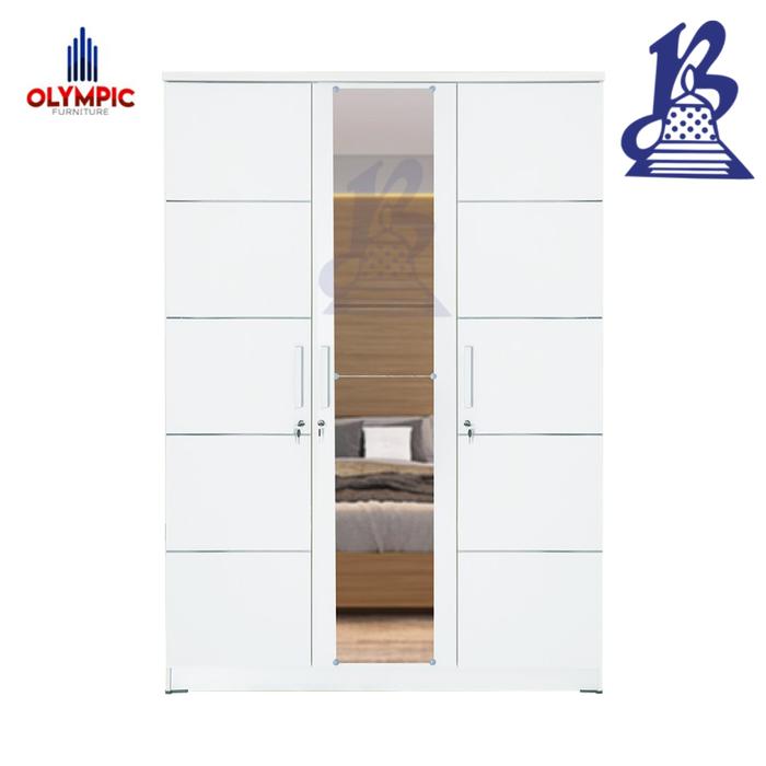 Jual Olympic LP PALAZIO 3P / Lemari Pakaian / Lemari Baju 3 Pintu ...
