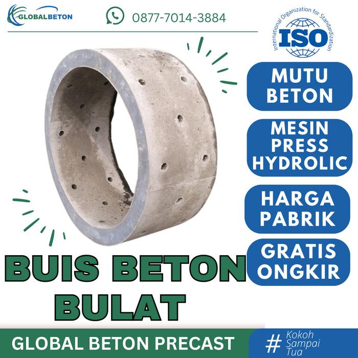 Jual Buis Beton Bulat 100x50cm Cor, Sumur, Buis Beton Resapan Bolong ...