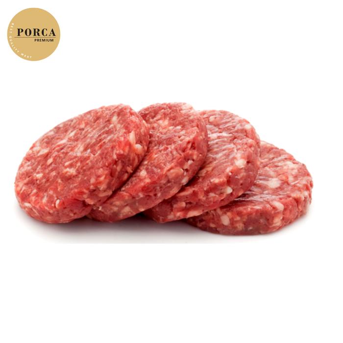 Jual Daging Sapi Burger Beef Patty Burger Less Fat 500gr Import - Kota ...