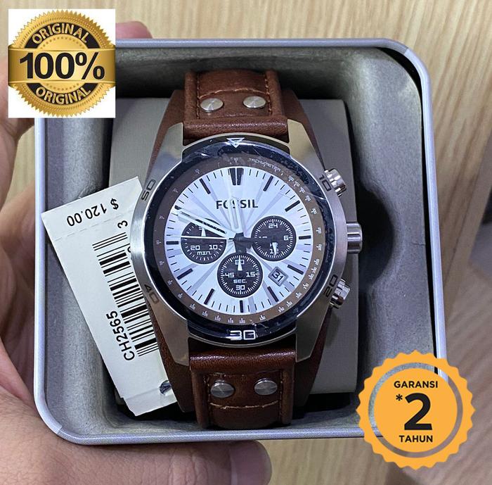 Jual CH2565 Coachman Chronograph Brown Leather original - Kota Bekasi ...