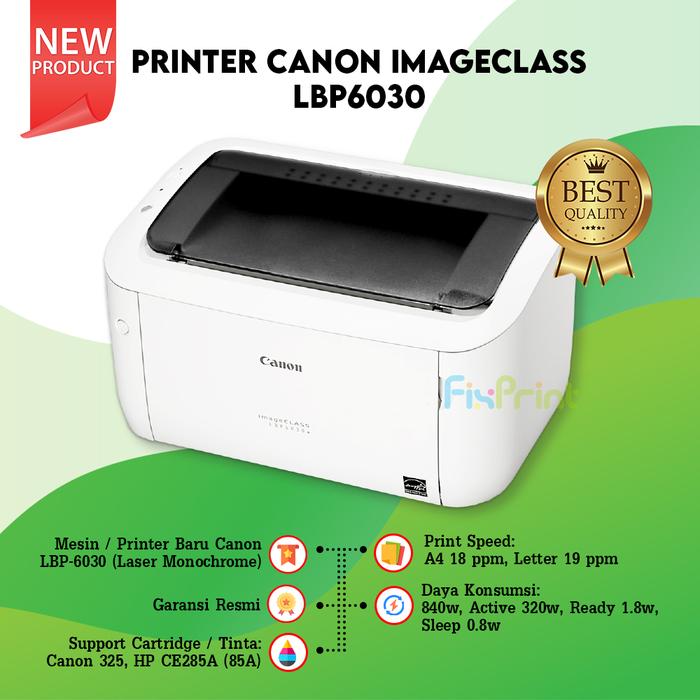 Jual Printer Canon LBP 6030 Printer laser monochrome Canon LBP 6030 New Ori - Kota Semarang ...