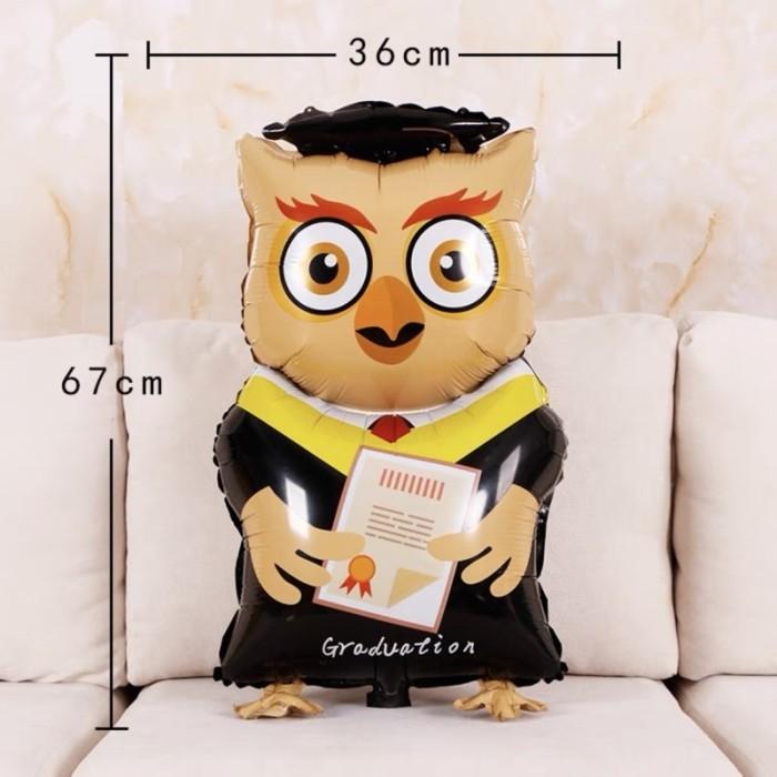 Jual Balon foil graduation jumbo balon wisuda kelulusan sekolah balon ...