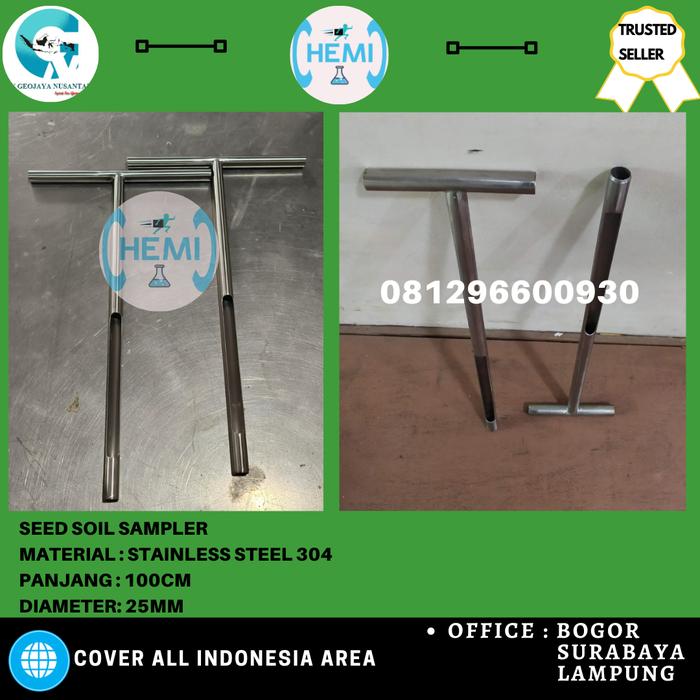 Jual 100 SS304 SEED SOIL SAMPLER AUGMENTATION/ALAT BOR SAMPEL UJI TANAH ...