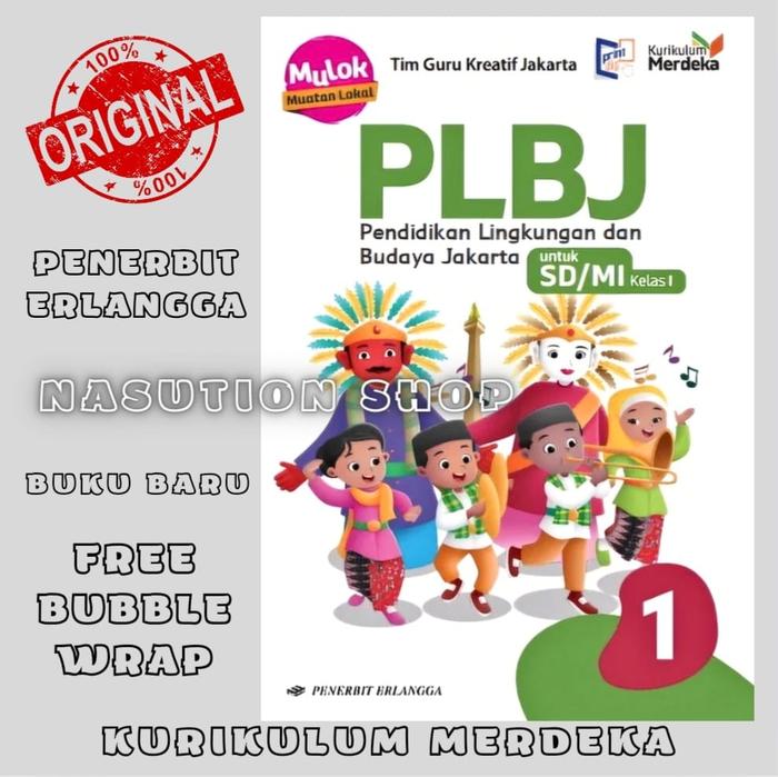 Promo Buku PLBJ Kelas 1 2 3 4 5 6 SD/MI Penerbit Erlangga Kurikulum Merdeka Original - KELAS 1 ...