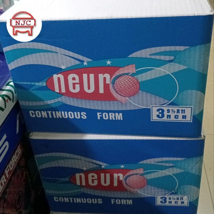 Jual Kertas Continuous Form Neuro 9 1/2 x 11 3 Ply K3 NCR Warna Paper ...