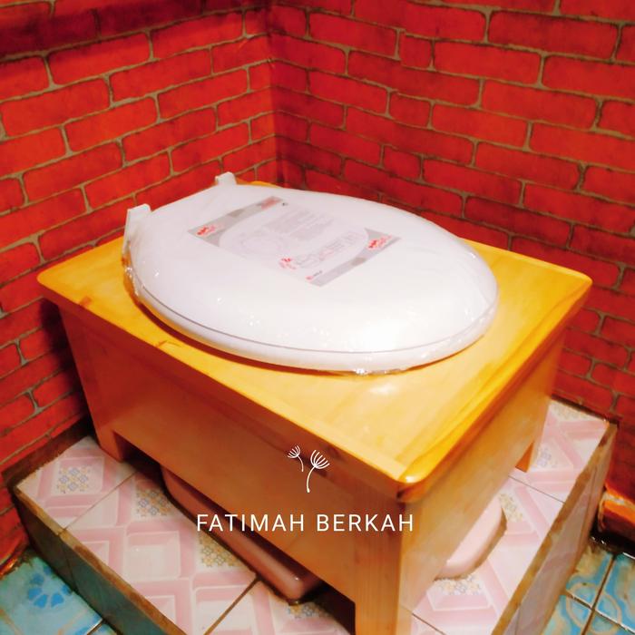 Jual TOILET DUDUK KAYU KLOSET DUDUK KAYU CLOSET DUDUK KAYU PORTABLE 30 ...