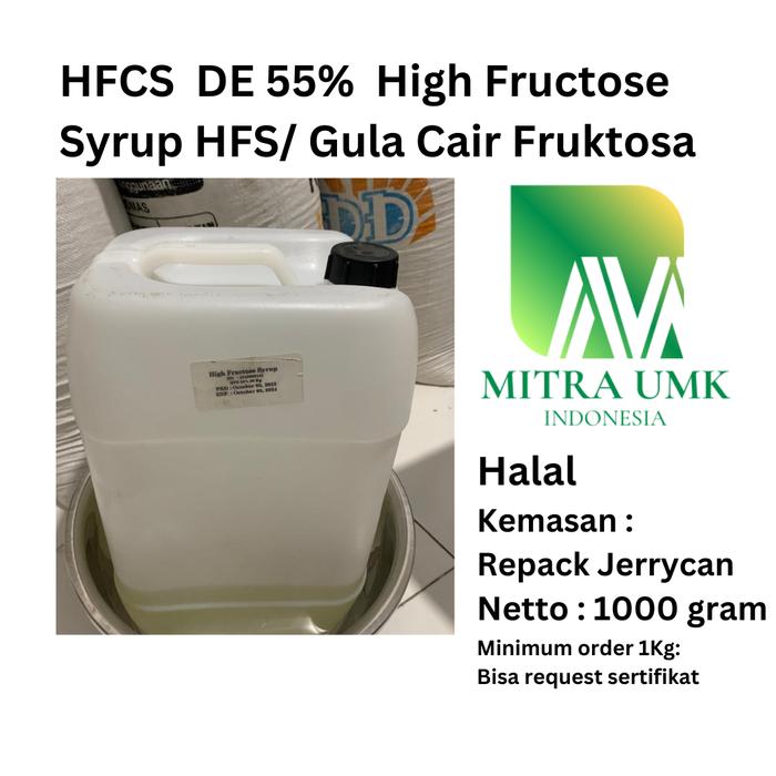 Jual HFCS DE 55% / High Fructose Syrup HFS / Gula Cair Fruktosa HALAL MUI 1 KG - Kab. Bandung ...