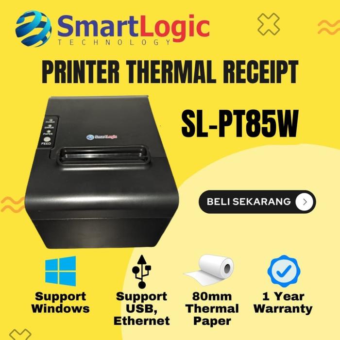 Jual Smartlogic PRINTER KASIR THERMAL SL-PT85W / SLPT 85 Printer ...