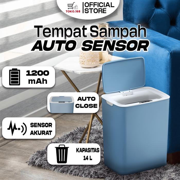 Jual Tempat Sampah Sensor InfraRed Otomatis Kapasitas 14L - Jakarta ...