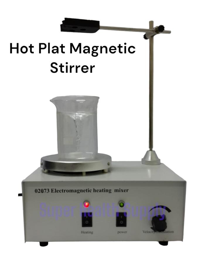 Jual Magnetic stirrer hot plate alat pengaduk laboratorium Pengaduk ...