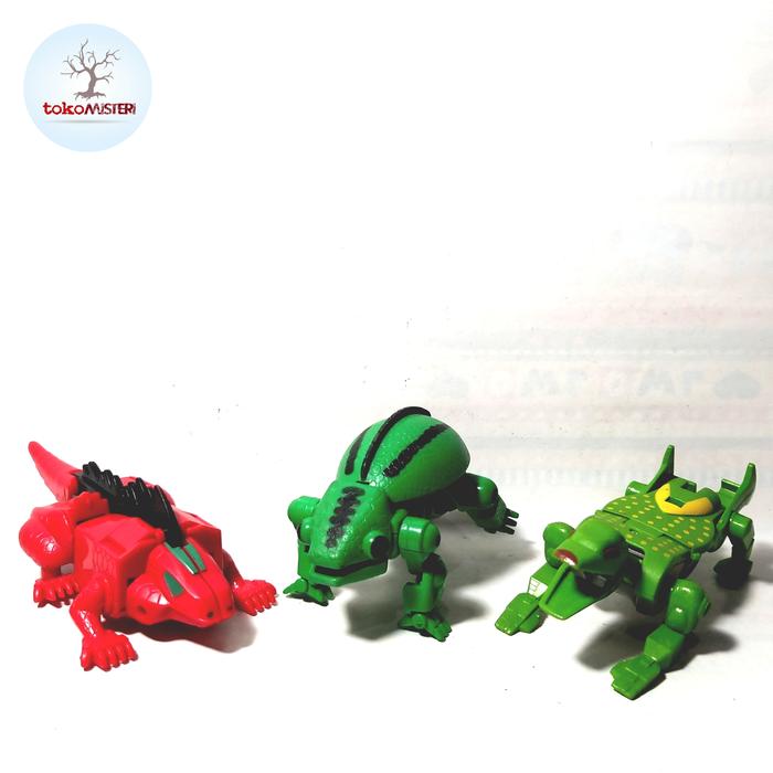 Jual Robot Red Iguana Green Frog Toad Lizard Gecko Kadal Tokek Invading ...