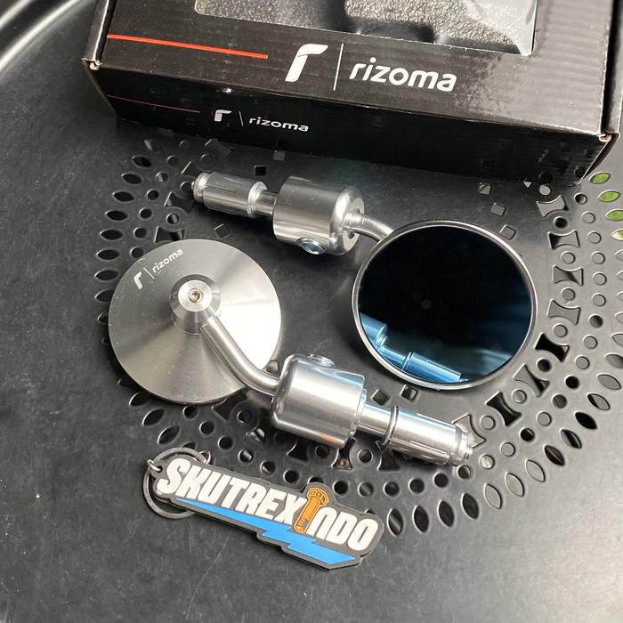 Jual Spion Jalu Bar End Oberon Rizoma Chrome Universal Vespa Sprint ...