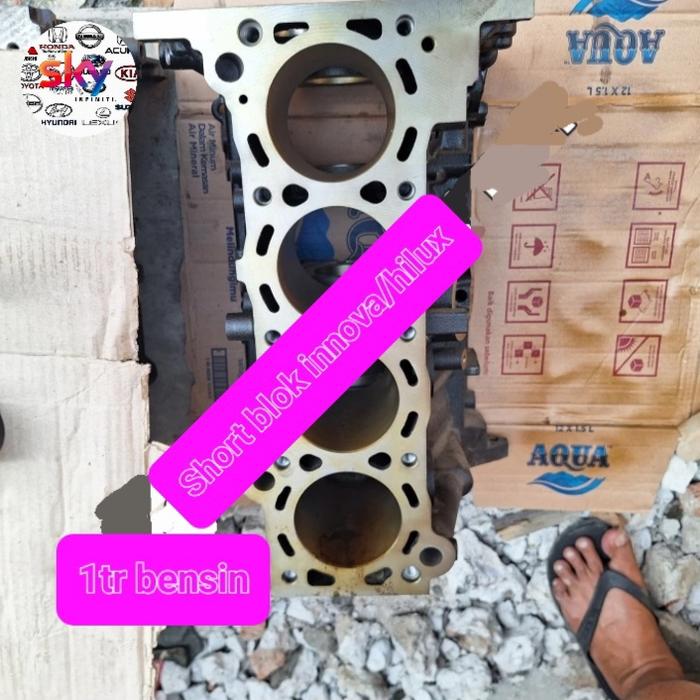 Jual blok mesin original toyota innova hilux 1tr bensin gress baru 100% ...