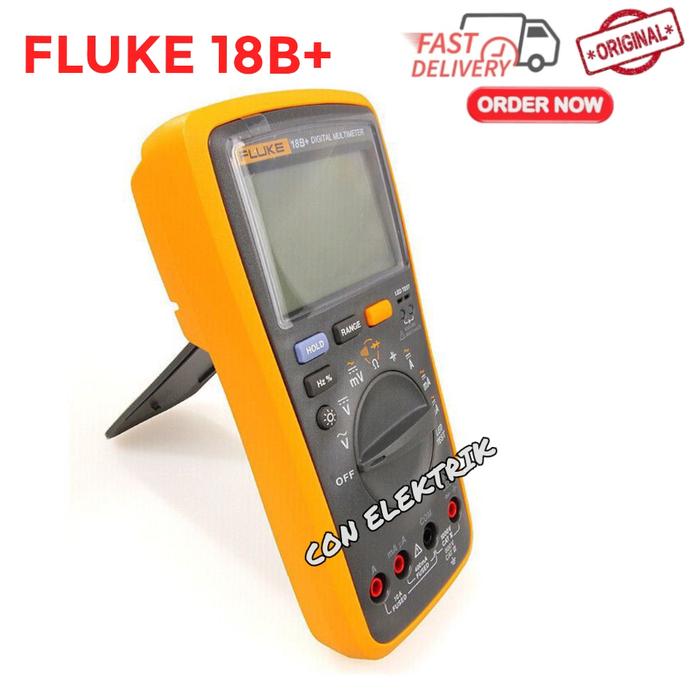 Jual FLUKE 18B+ BASIC DMM FOR ESP W // TEMPERATURE CAT III / MULTIMETER ...