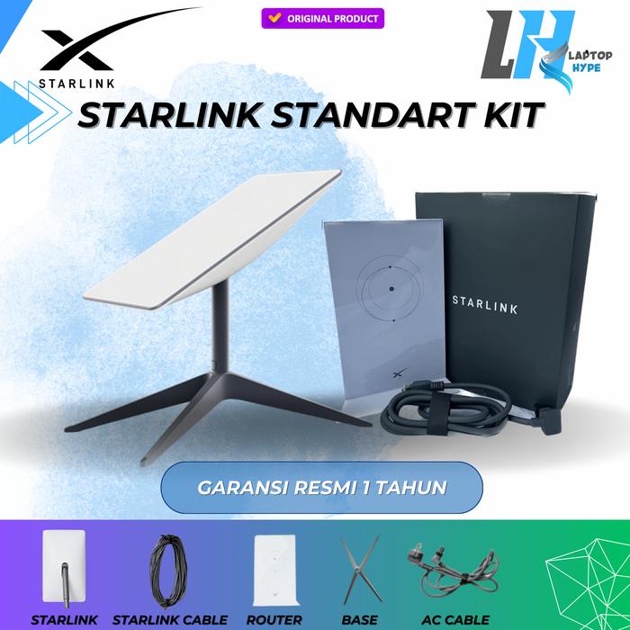 Jual STARLINK Internet Kit Satellite Antenna & WiFi Router Kit - Dual ...