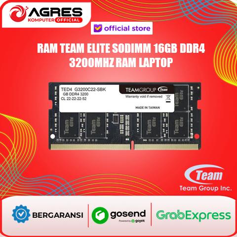 Jual Ram Team Elite Sodimm 16gb Ddr4 3200mhz Ram Laptop Di Seller Velvet Store - Cengkareng ...
