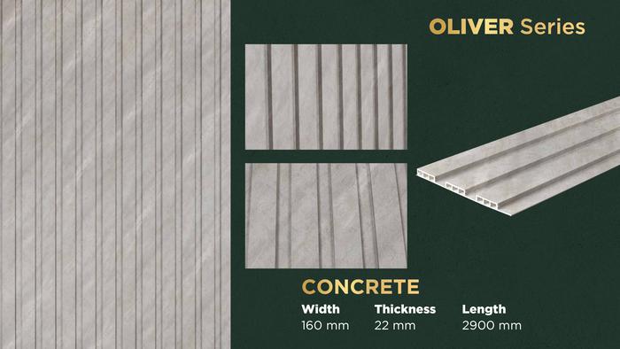 Jual Gaia Neopanel Tebal 14 mm Oliver Series / Panel Dinding 3D - Teak ...