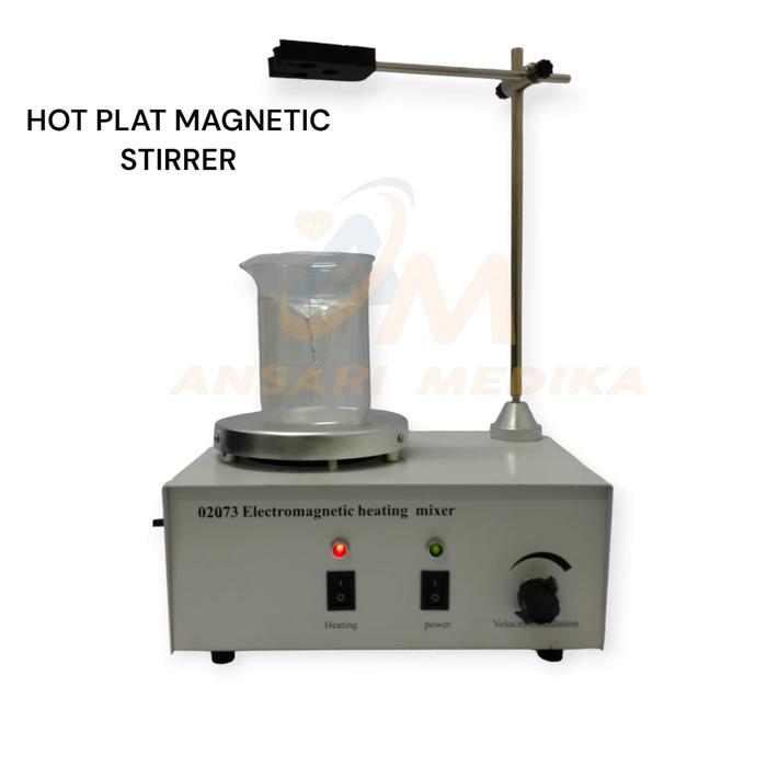 Promo Hotplate Magnetic Stirrer Pengaduk Magnetic Mesin Pemutar ...
