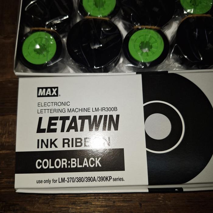 Jual LETATWIN INK RIBBON LM-IR300B BLACK UNTUK LM-370A / TINTA MARKER ...