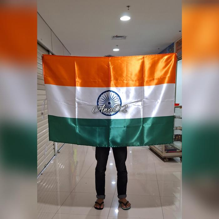 Jual Bendera Negara India uk 90x 135 CM - Jakarta Pusat - Awa02 | Tokopedia