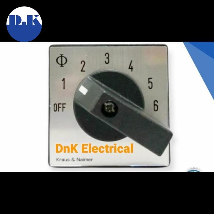Jual Selector Switch Multi Step / Multistep With Off Merk Kraus & Naimer / KN Type CA10-A264 ...