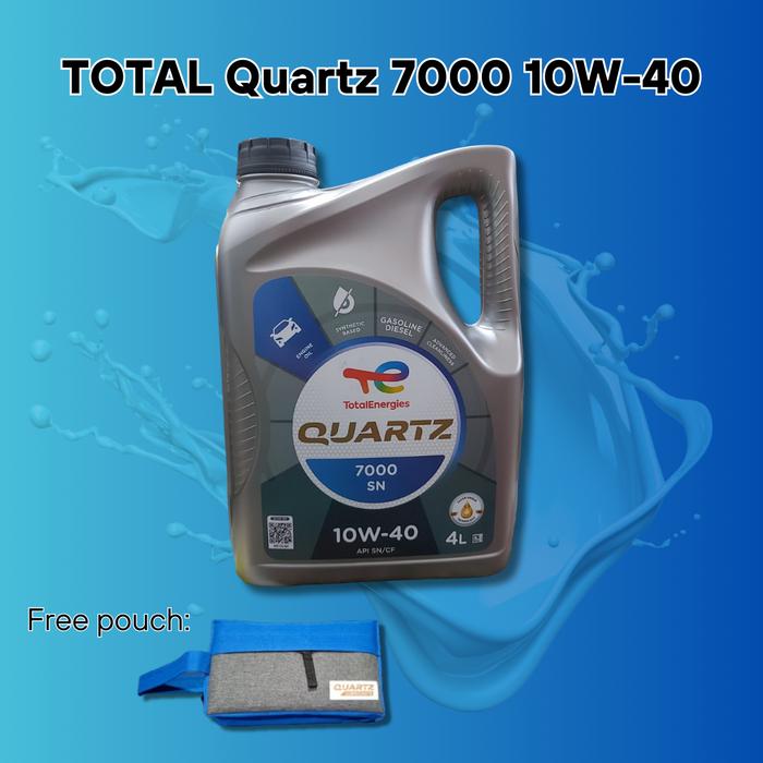 Jual Total Quartz 7000 SN 10w40 (4L) - Kota Surabaya - Terra Motor oil ...
