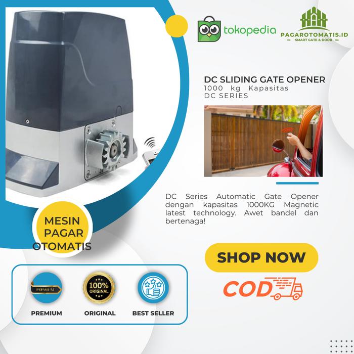 Jual Mesin Pagar Otomatis Sliding Gate DC 1000KG - Jakarta Barat ...