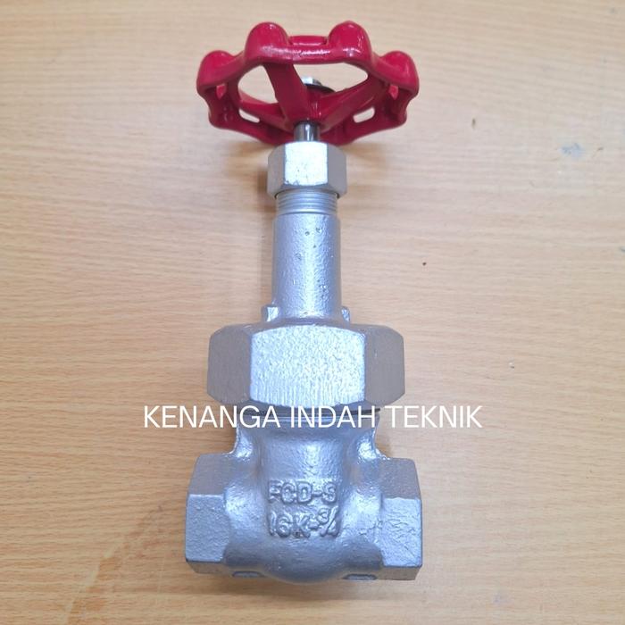 Jual Gate Valve Steam 3/4" inch 16K Kitz Ductile Iron / FCD-S DN20 ...
