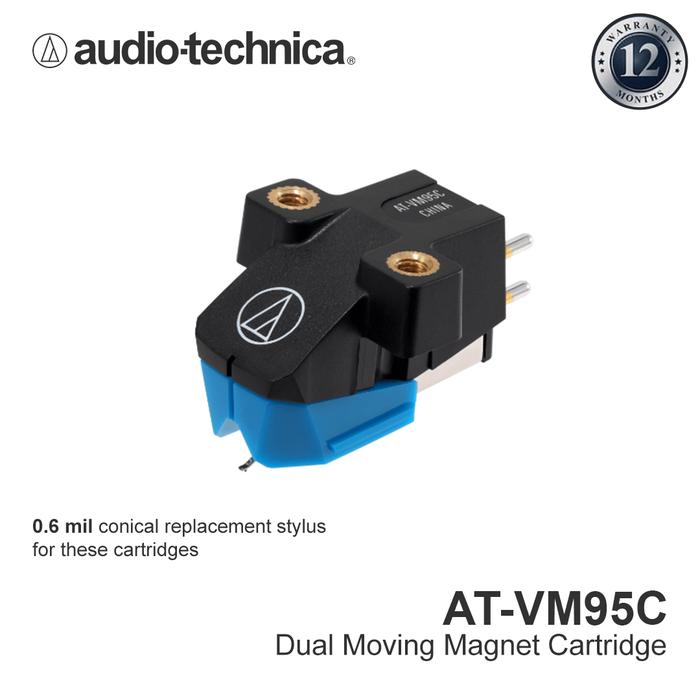 Promo Audio-Technica AT-VM95C Dual Moving Magnet Cartridge Cicil 0% 3x ...