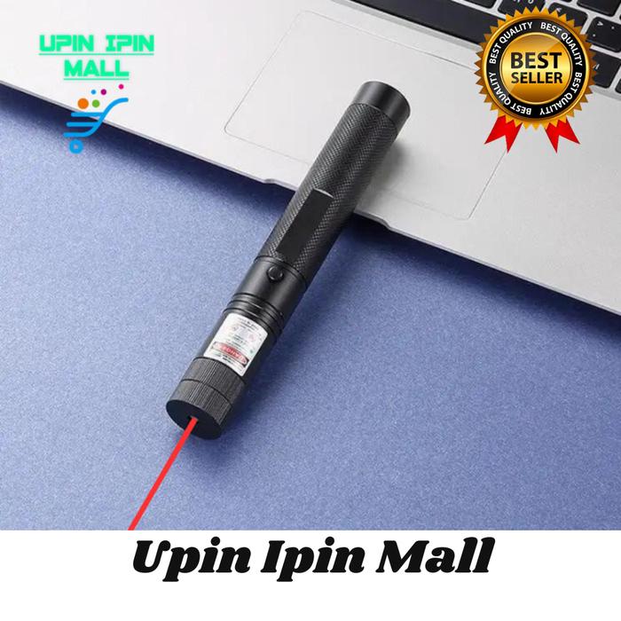 Promo Laser Presentasi Laser Pointer Red Beam 1MW 650nm dengan Baterai ...