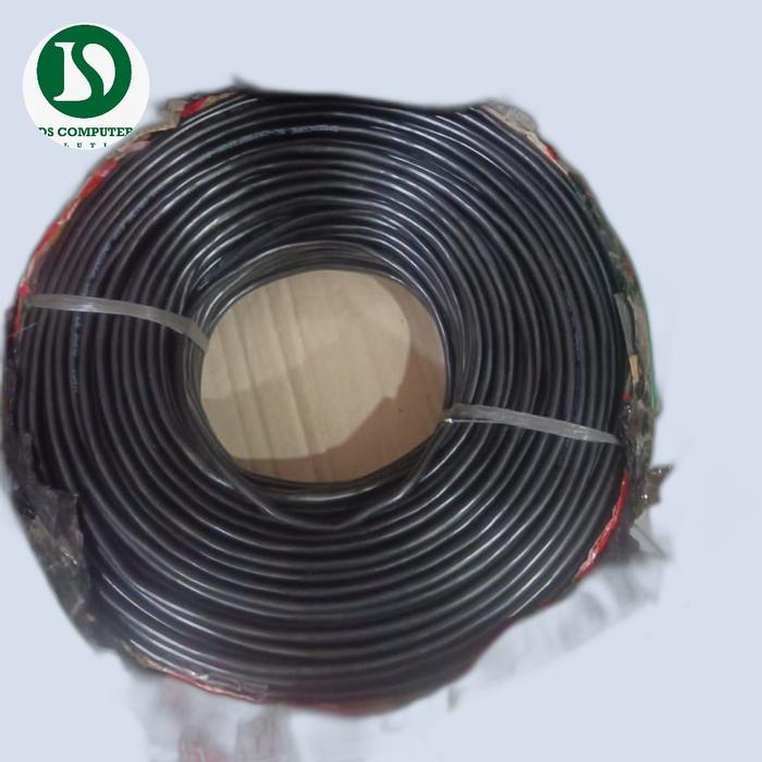 Jual Kabel LAN FTP Cat5e Hitam Outdoor 100Meter Jaket PVC Lentur ...