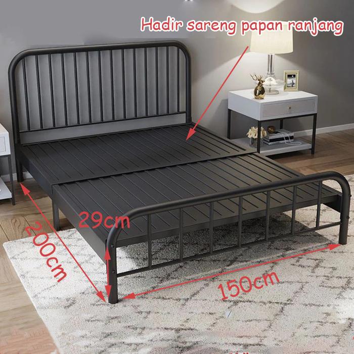 Jual Rangka tempat tidur besi / Tempat tidur dipan Ranjang besi ...