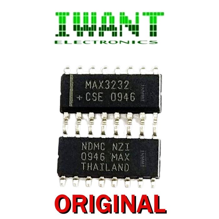 Jual MAX3232 MAX3232CSE SMD NEW ORIGINAL IC MAX3232 SMD MAX 3232 MAX 3232CSE SMD - Kota Bandung ...