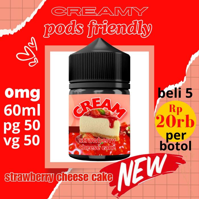 Jual STRAWBERRY CHEESECAKE - CREAM - Kab. Bandung - TOKO MAKMUR ...