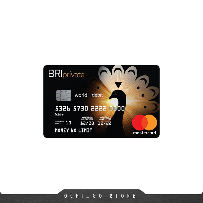 Jual Stiker Kartu Atm Garskin Skin Card Custom Bank Prioritas Hologram ...