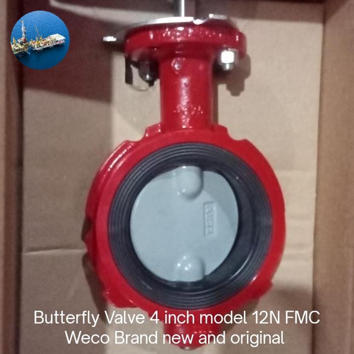 Jual Butterfly valve FMC Weco type N12 size 4 inch - Kab. Bekasi ...