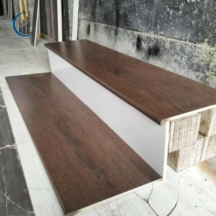Jual Granit tangga motif kayu stepnosing tangga granit custom 30x120 ...