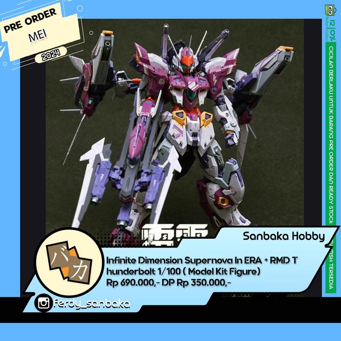 Jual Infinite Dimension Supernova In ERA + RMD Thunderbolt 1/100 Model ...