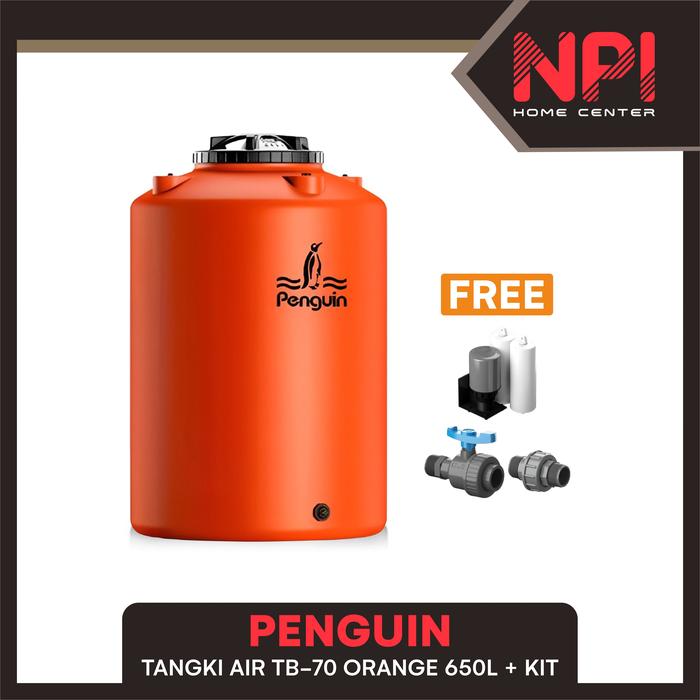 Jual Penguin - Tangki Tandon Toren Air Water Tank Set Tb 70 Tb70 650 L ...