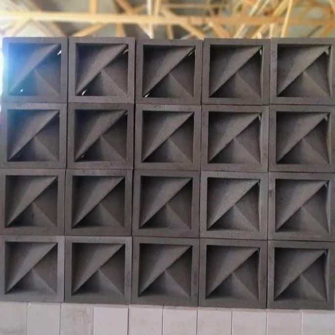 Jual roster beton loster minimalis modern motif arow - Abu-abu - Kota ...