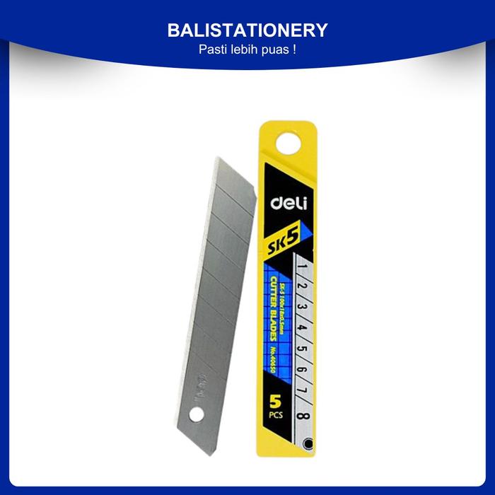 Jual DELI - W40650 / Besi Isi Cutter 5 pcs - Kota Denpasar - Bali ...
