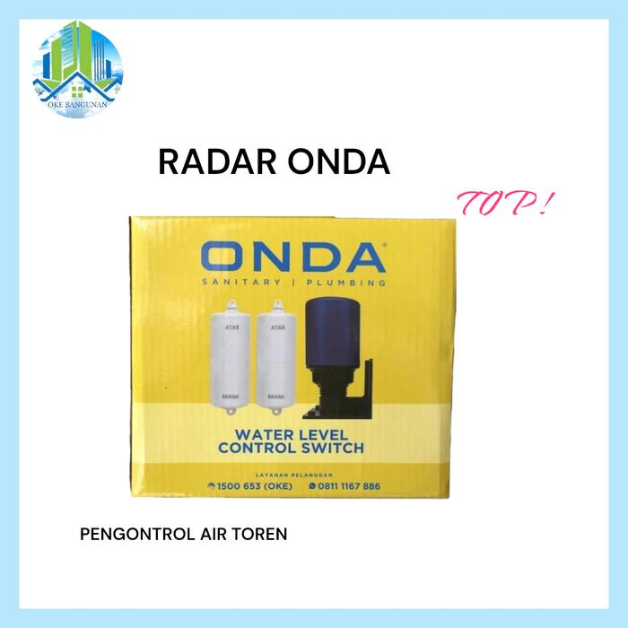 Jual Pelampung Radar Onda / liquid level control / radar toren otomatis ...