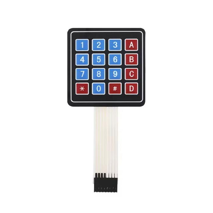 Jual Matrix Membran Keypad 4x4 Arduino Membran Module Array Kota