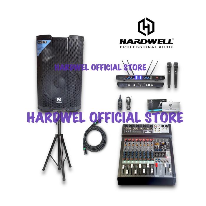 Jual Paket Sound System Indoor / Outdoor Hardwel Original Speaker 15 ...