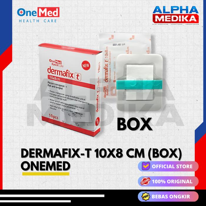 Jual Dermafix-T 10x8 Onemed Isi 10 Pcs / Plester Luka Anti Air 10x8 ...